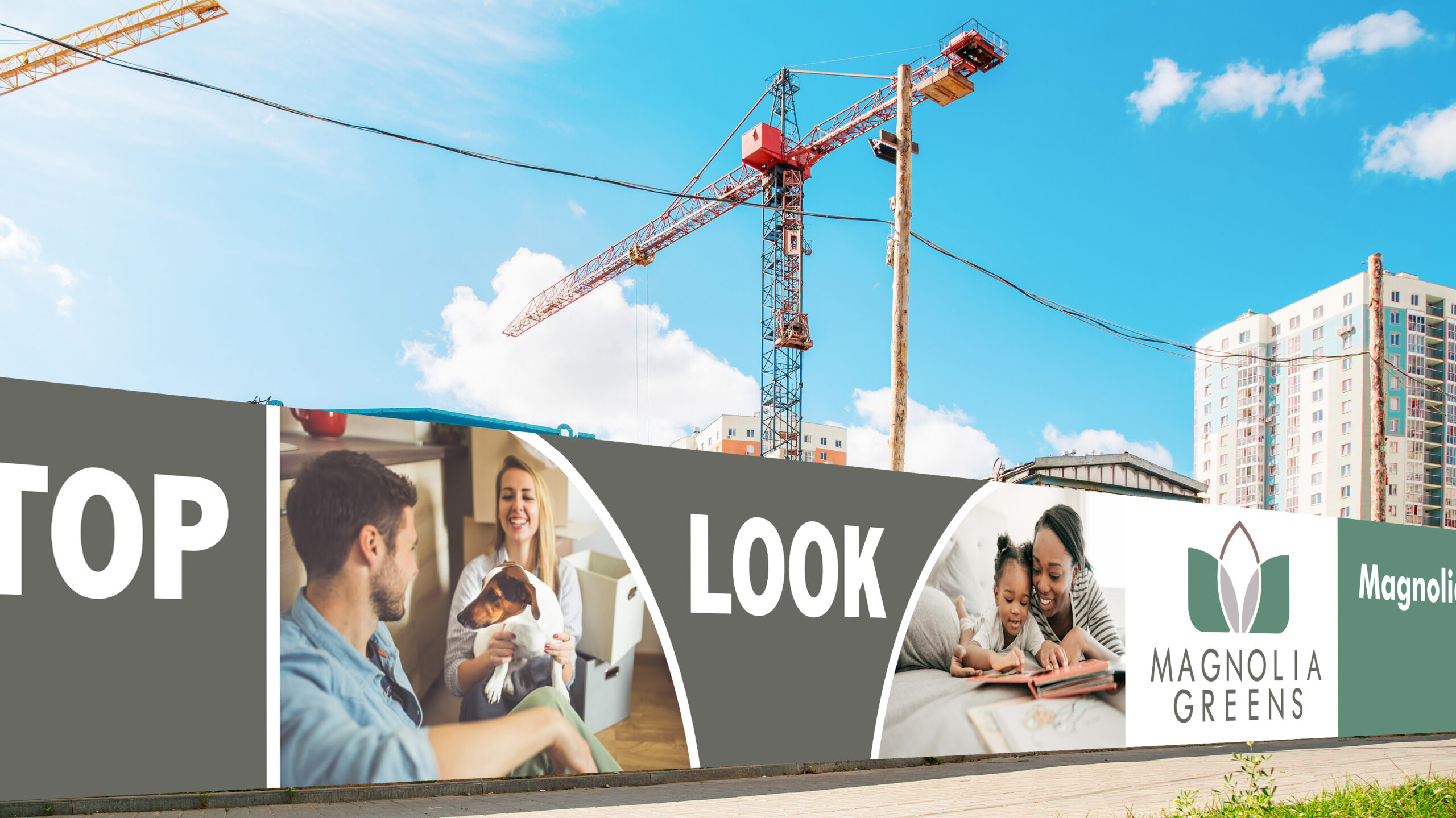 Curb Appeal Signage: Apartment Design - Zipcode Creative